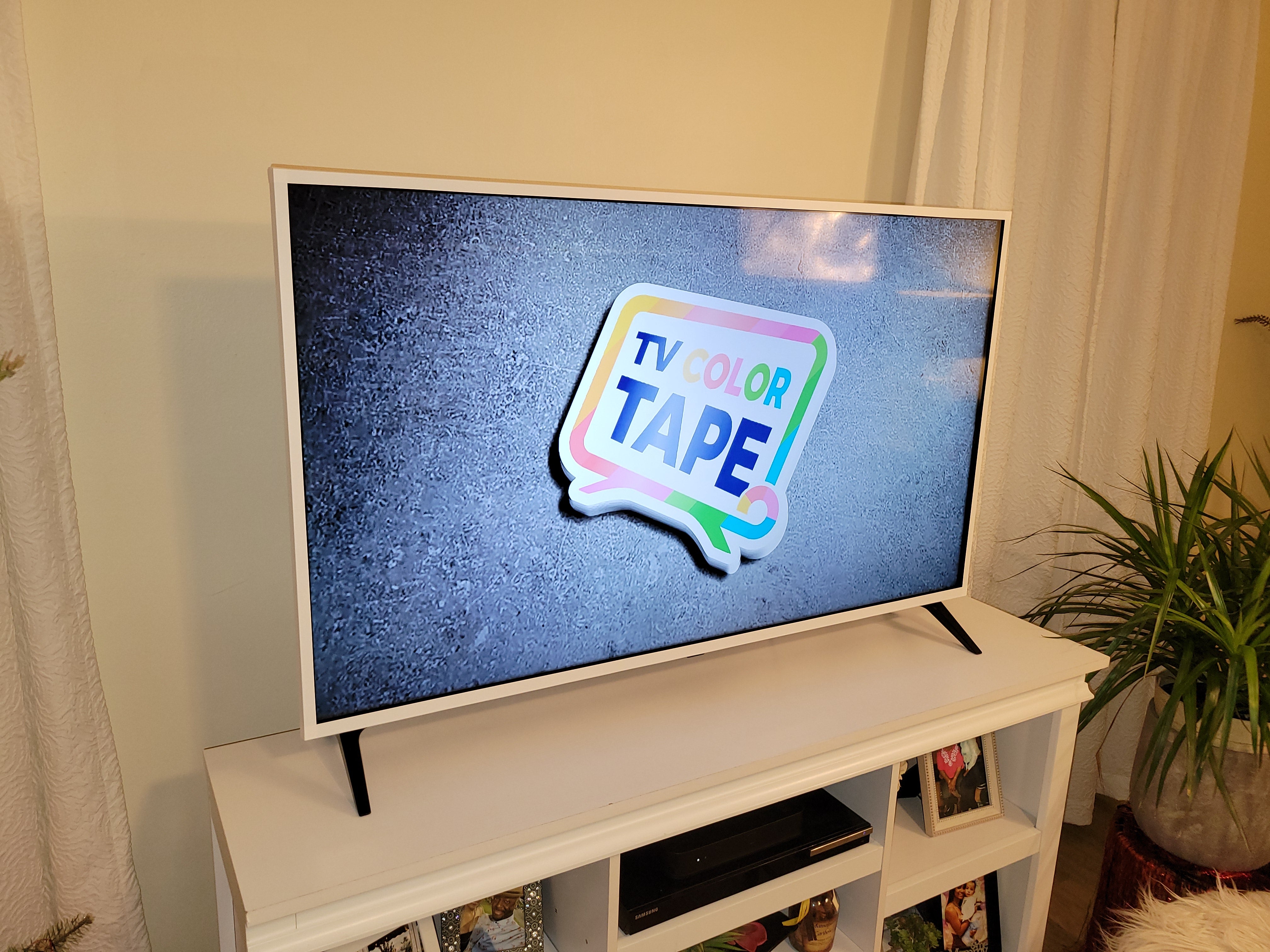 Matte White TV Color Tape | Custom Color TV Frame Bezels – TV Color ...